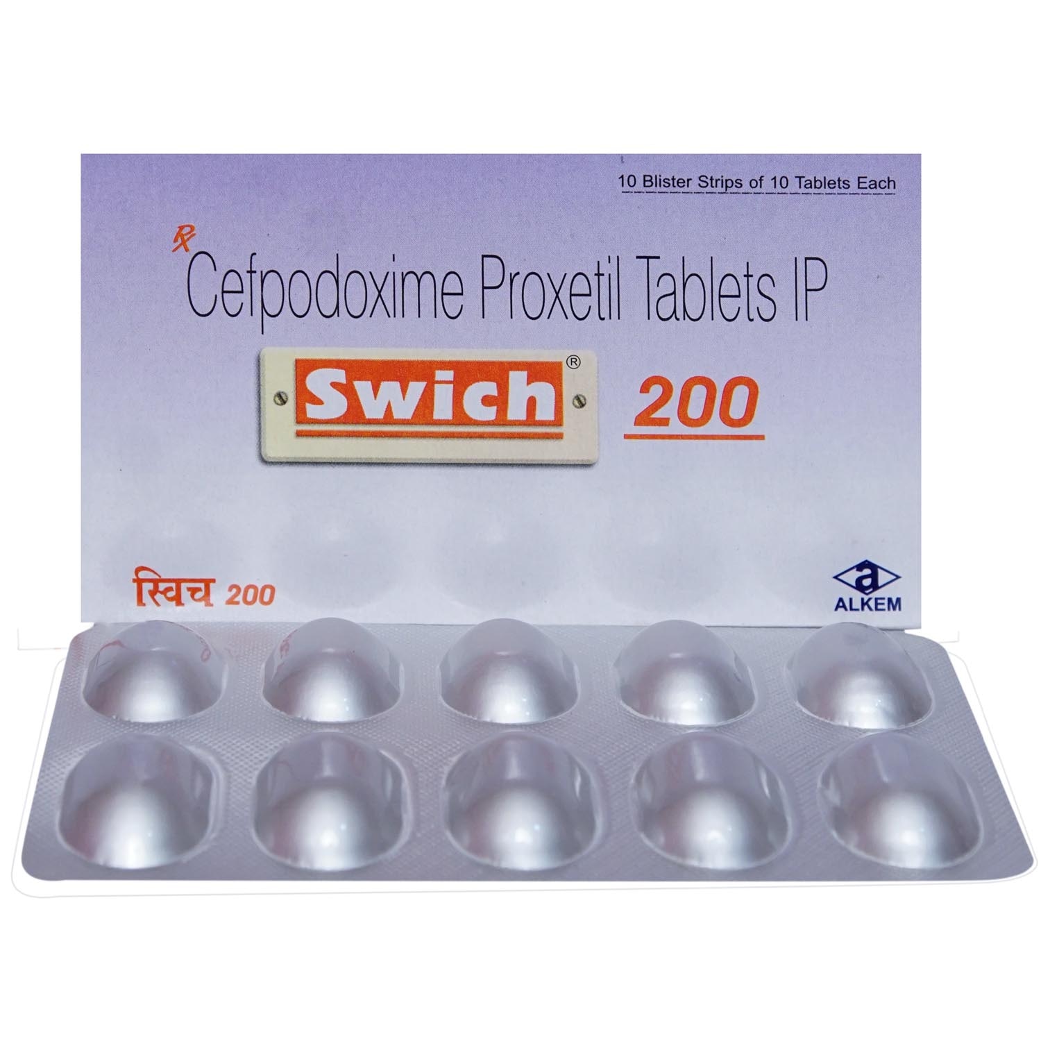 SWICH Cefpodoxime Proxetil 200mg Film-Coated Tablet 1's price in the ...